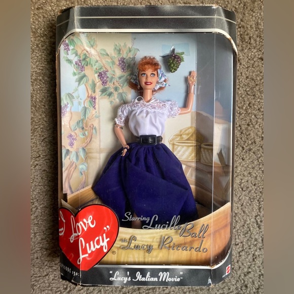Mattel | Toys | I Love Lucy Lucys Italian Movie Barbie Doll | Poshmark